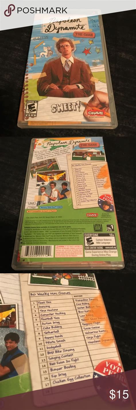 PSP Game Napoleon Dynamite The Game Napoleon Dynamite Psp Games