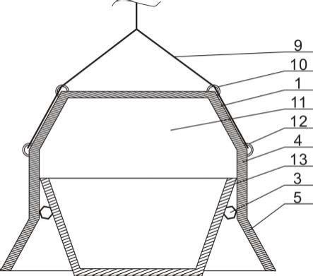 一种起重机用钢渣吊运吊具的制作方法