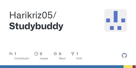GitHub Harikriz Studybuddy
