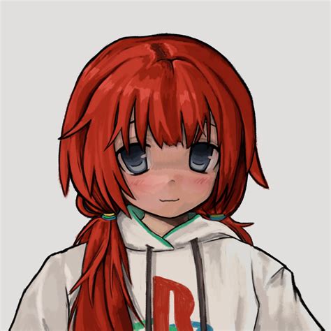 Safebooru 1girl 3 Absurdres Blush Borrowed Character Commentary Grey Eyes Hair Tie Highres