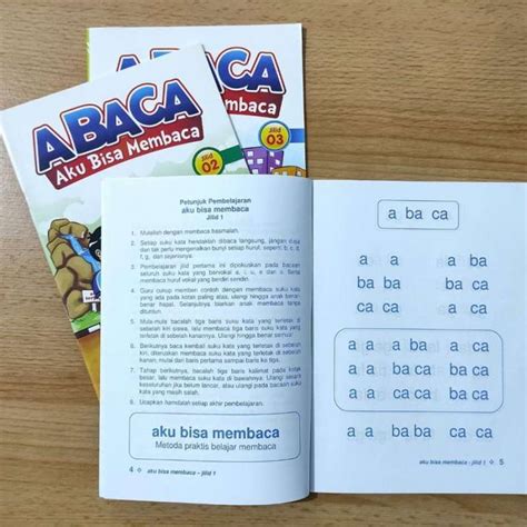Jual Buku Abaca Aku Bisa Membaca Panduan Belajar Membaca Paud Tk Sd Di Seller Shofiyah Muslim