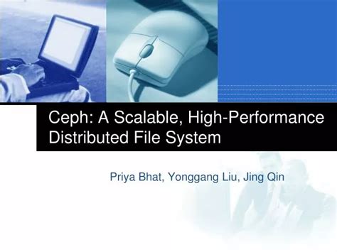 ppt ceph a scalable high performance distributed file system