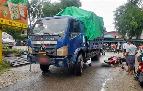 တမူးတွင် ယာဉ်တိုက်မှုဖြစ်ပြီး ဆိုင်ကယ်မောင်းသူသေဆုံး