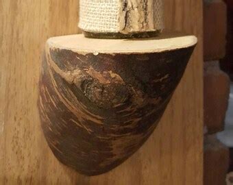 Wood Wall Sconce Etsy