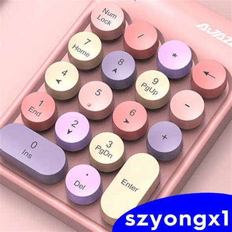 Wireless Number Keypad 2 4g Portable Mini Usb Numeric Pad 18 Keyboard