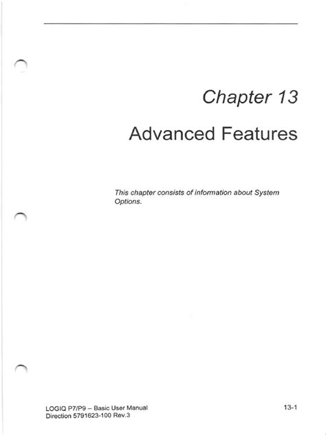 Ge Logic P9 P7 Basic User Manual 5791623 100 Rev 3 Vol 3 Pdf Pdf