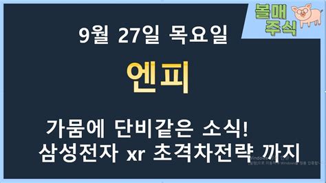 엔피 새로운 테마의 등장 메타버스 테마 추가 상승 어디까지 Youtube