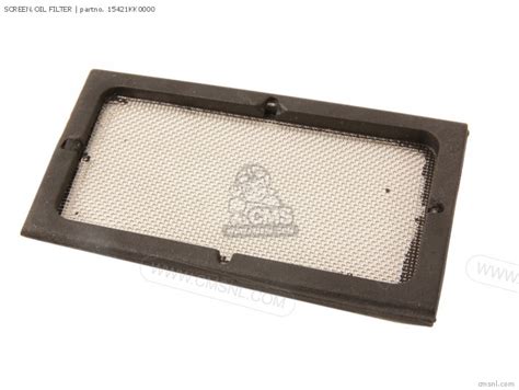 Screenoil Filter For Trx200d Fourtrax 1995 S Usa Order At Cmsnl