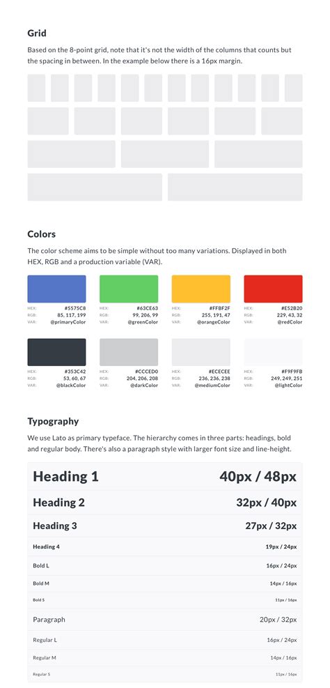 UI Design System Desktop Version