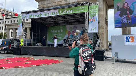 Berlin Marsch Für Das Leben 2022 K Tv