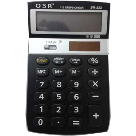 Osr Sr 222 Basic Calculator Price In India Specs Reviews Offers
