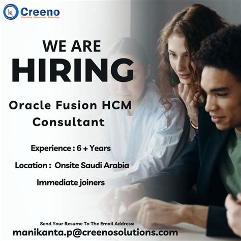 creeno solutions pvt ltd on linkedin hiringalert oracle fusion hcm