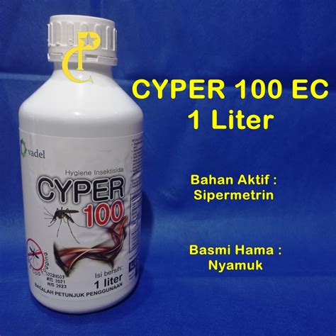 Jual Obat Fogging Dan Ulv Pembasmi Nyamuk Cyper 100 Ec Sipermetrin