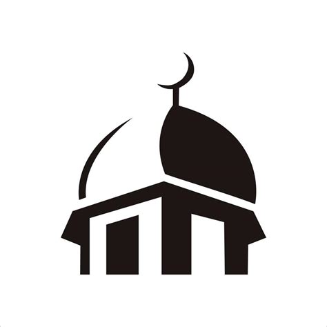 Mosjid Vector Logo Adobe Illustrator 21887378 Vector Art At Vecteezy