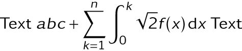 Fonts Setting Up A Sans Serif Document Including Math In 2017 Using
