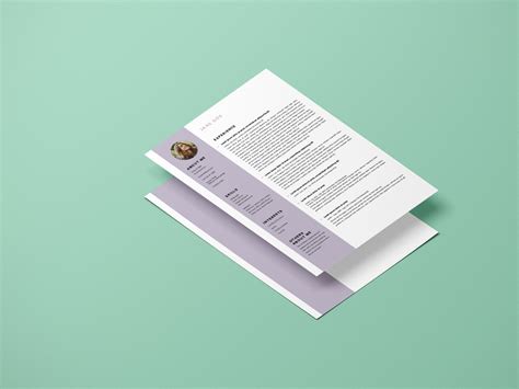 CV Design By Susyqdesign On Dribbble