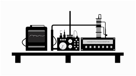 Simulation Flat Vector Black Icon Premium Ai Generated Vector