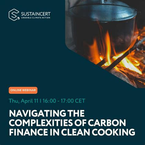Navigating The Complexities Of Carbon Finance In Clean Cooking