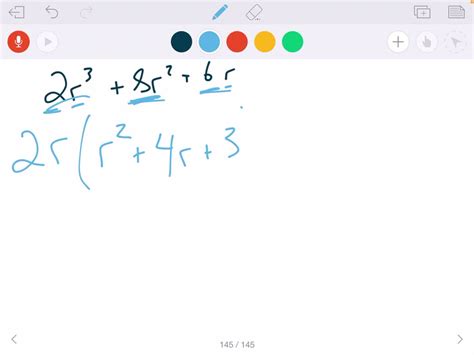 Solved Factor Completely 2 R38 R26 R Numerade