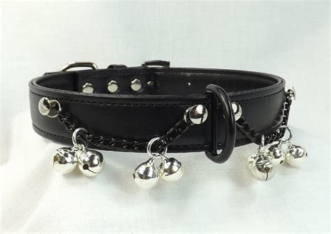 Slave Collar Fetish Collar Black Leather Bdsm Collar Slave