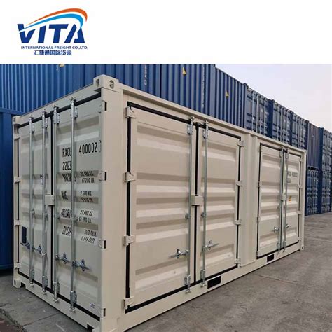 Csc Dry Container 20 Side Opening Container 2 Doors With 1 Pillar Or
