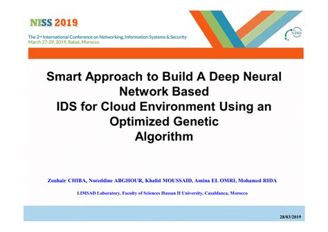 Pdf Smart Approach To Build A Deep Neural Network Based Ids For Cloud