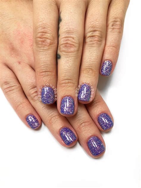 Loose Glitter Nails Purple Nails PreciousPhan Purple Nails Loose