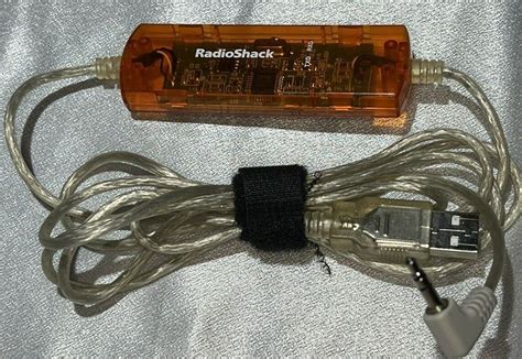Original OEM Radio Shack 20 047 Programming Cable Pro 163 Pro 164