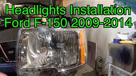 How To Replace Headlight Assembly 2002 F150