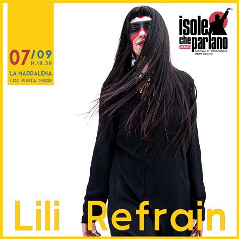Lili Refrain Italia Isole Che Parlano Festival Internazionale