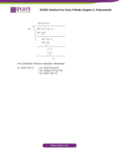 Ncert Solutions For Class 9 Maths Chapter 2 Polynomial Ex 24 Free Pdf