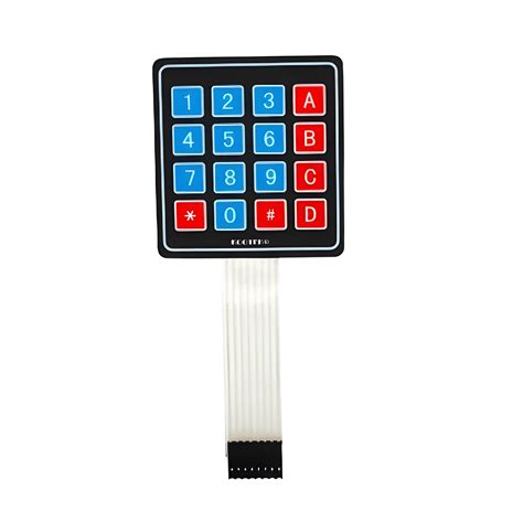 Interface Membrane Keypad With Arduino OceanLabz