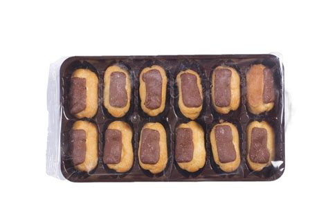 L Mini Chocolate Eclair 巧克力小饼泡芙 长方形 Zuzenpl