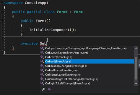 C Windows Form Doesn T Show Form Load In Visual Studio Stack Overflow