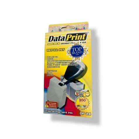 Jual Tinta Data Print Canon 24 Black And 24 Colour Original Refill Ink Dataprint Shopee Indonesia