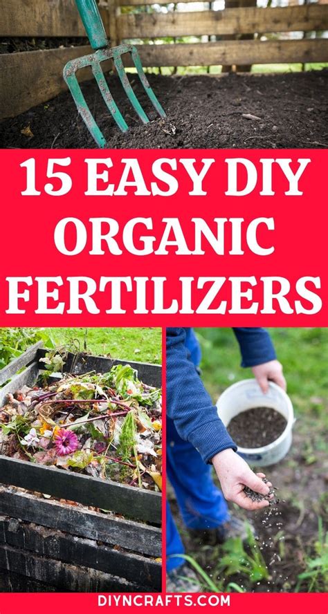 15 Organic Diy Garden Fertilizer Recipes Thatll Beautify Your Garden
