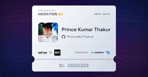 Prince Kumar Thakur On Linkedin Prince Kumar Thakurs Refine Hackathon