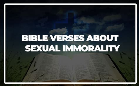 35 Bible Verses About Sexual Immorality Bible Repository