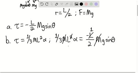 SOLVED Consider Simple Plane Pendulum Consisting Of Mass M Allached 0