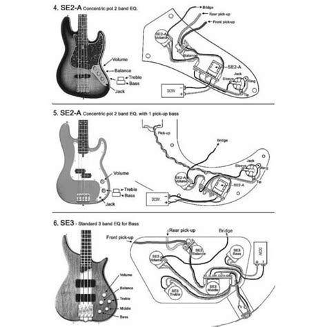Active Bass Pickup Wiring Diagram