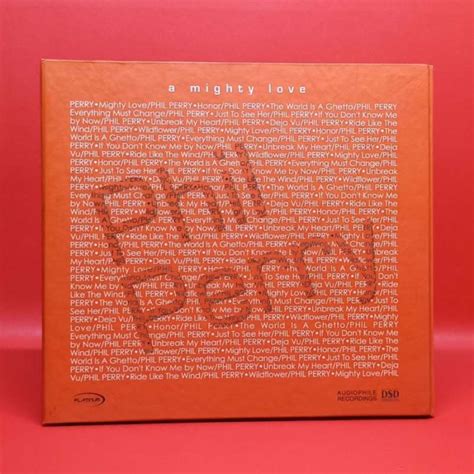 Promo Cd Phil Perry A Mighty Love Dsd Diskon 23 Di Seller Melodiya Store Cengkareng Barat