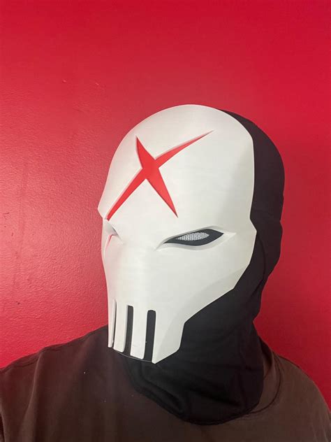 Teen Titans Red X Mask Etsy