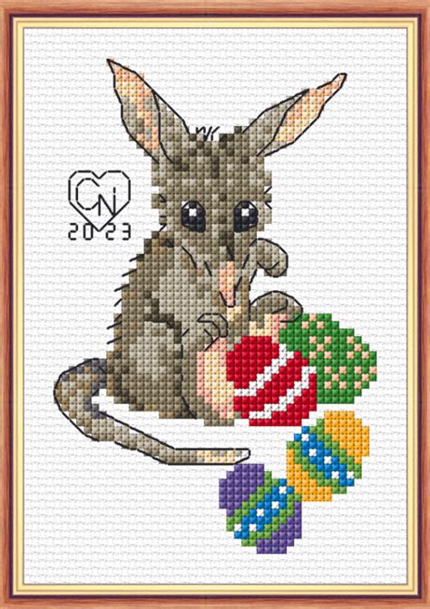Easter Bilby Jks Cross Stitch Supplies