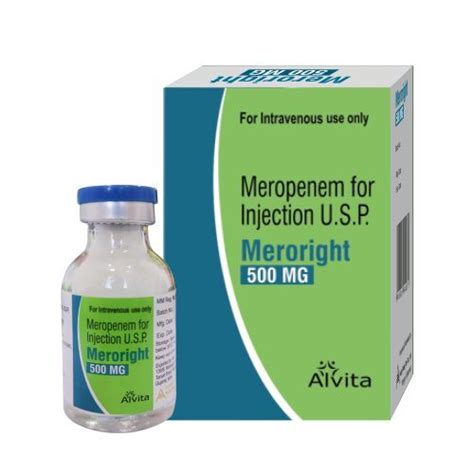 Inj Meropenem Usp 500mg At 845 00 Inr In Bengaluru Karnataka Surya