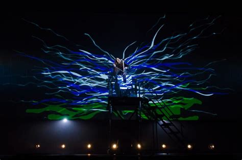 Led Cello Lights Up The Stage Here And Now