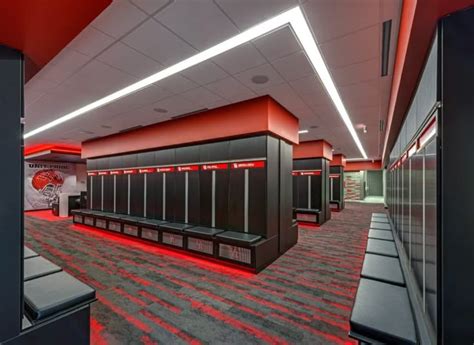 University Of Houston Football Team Locker Room