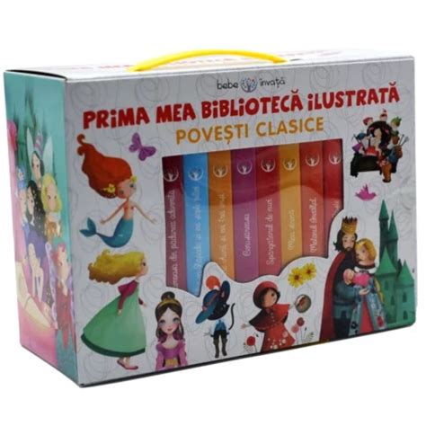 Cutie Prima Mea Biblioteca Ilustrata Povesti Clasice 8 Carticele