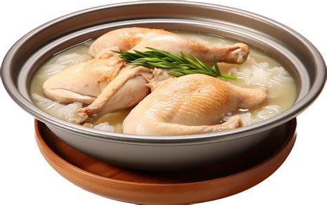 Ginseng Chicken Soup With 26774688 Png