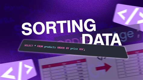 Sorting Data With Order By Organize Your Results Structured Analytic