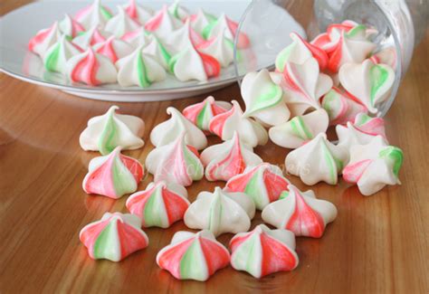 Diary Foods Festive Meringue Kisses Recipes